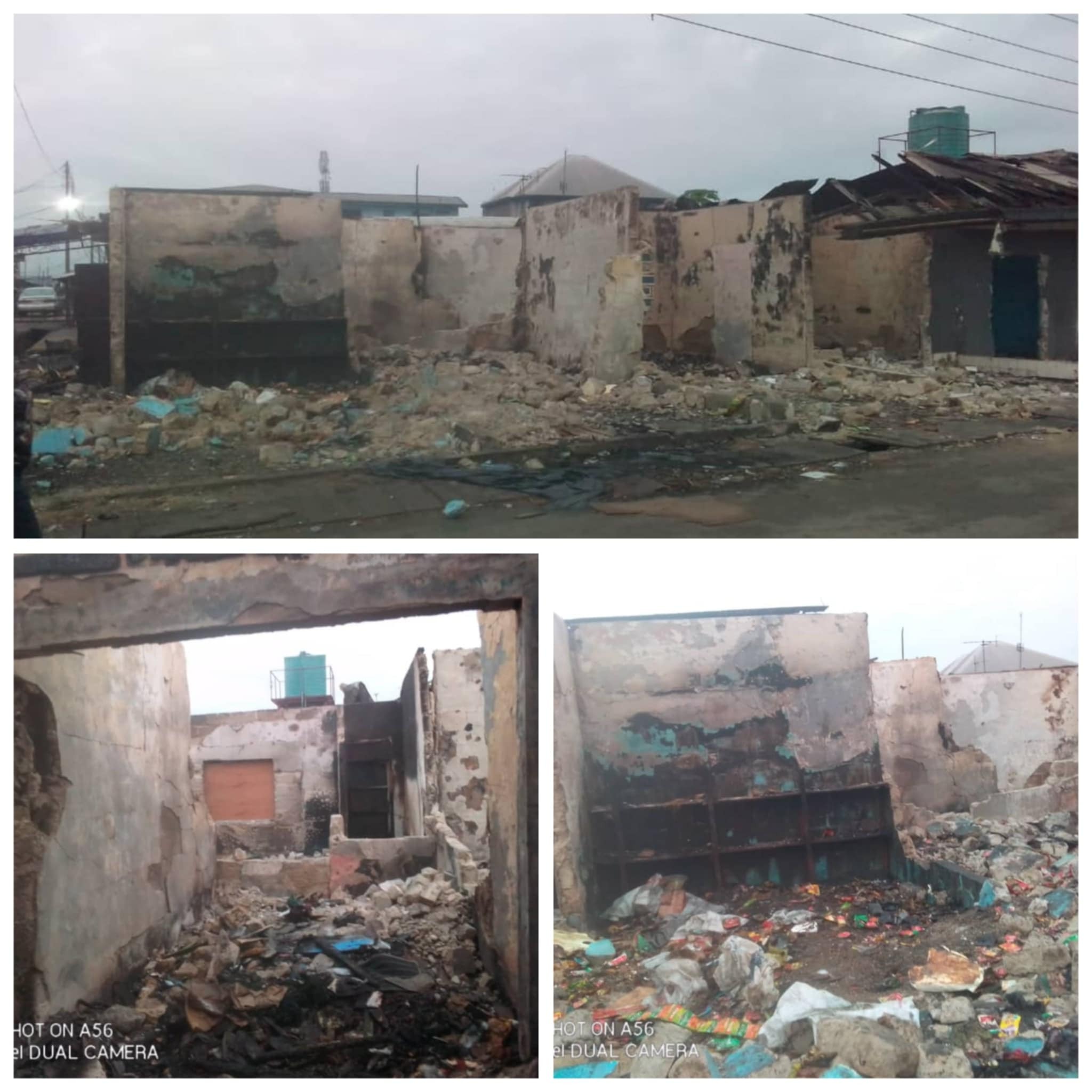 10 Shops Burnt, Properties Worth Millions Of Naira Destroyed In Diobu ...
